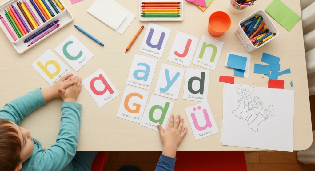 Free Printable Alphabet Worksheets for Preschoolers - tinyhandscreate.com
